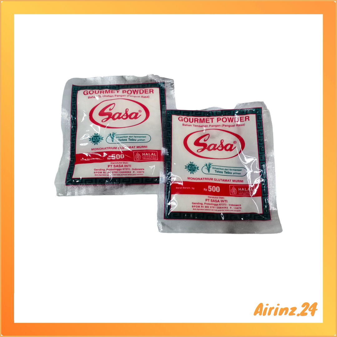 Sasa Micin Penyedap Rasa 5g Kemasan 500 isi 2 | Lazada Indonesia