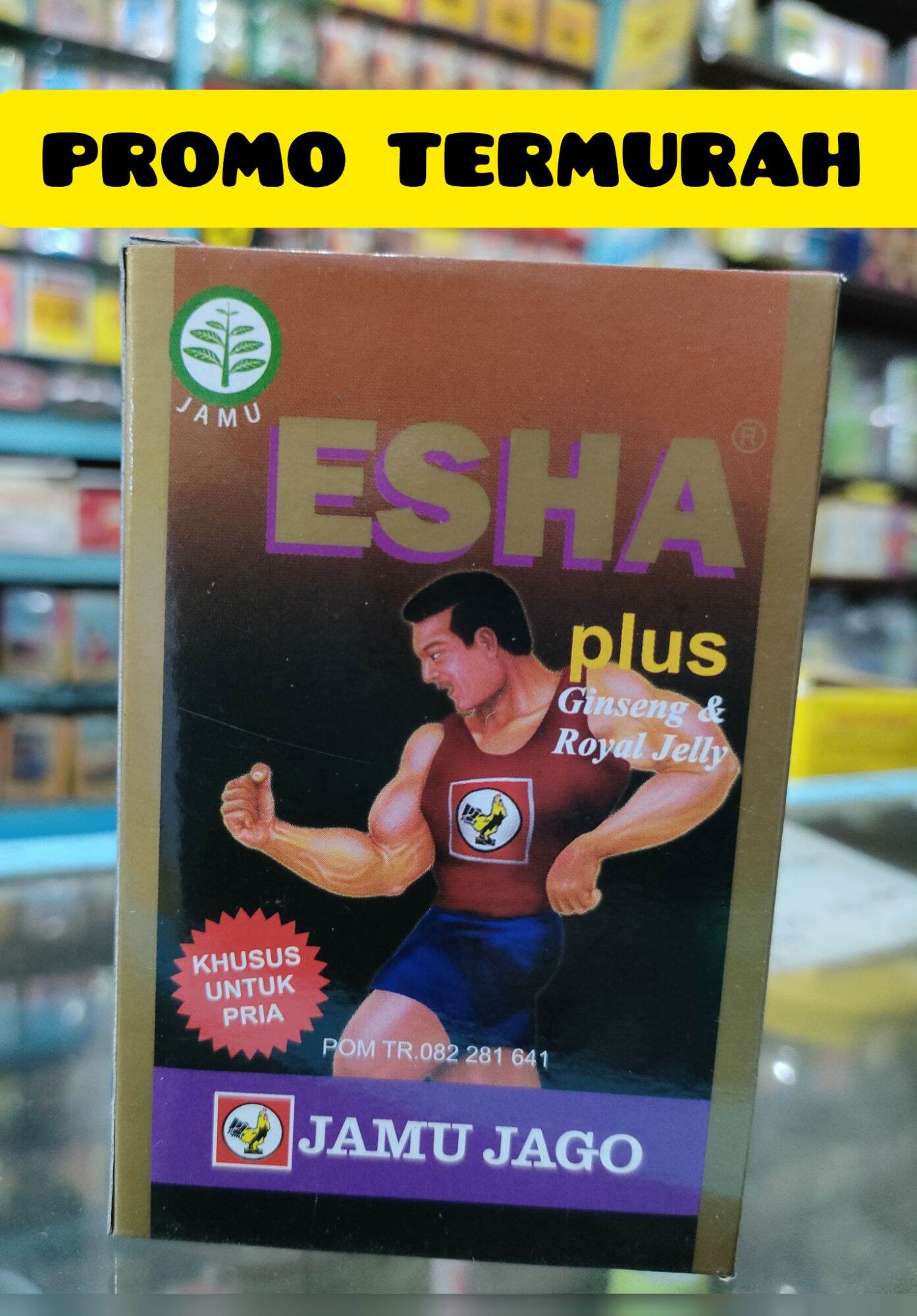 Jamu Esha Plus Cap JAGO 10 Sachet | Lazada Indonesia