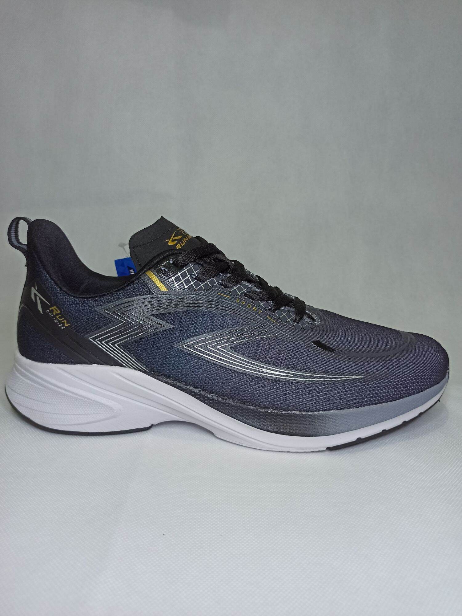 Spotec Sepatu Running Omega Hitam - Putih | Lazada Indonesia