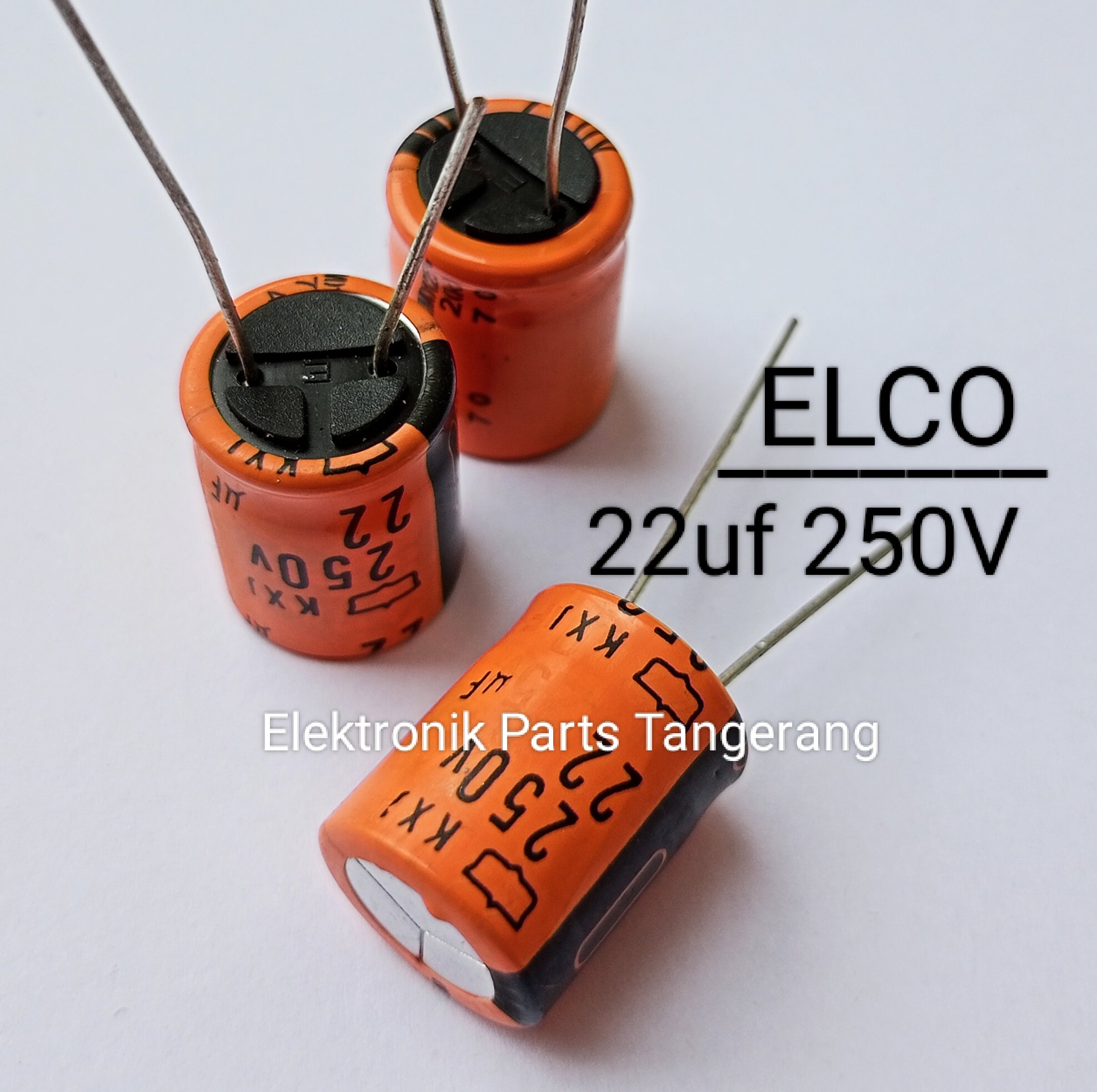 (1 Buah) KAPASITOR ELCO 22UF 250V CAPACITOR ELCO 22UF 250V KAPASITOR ...