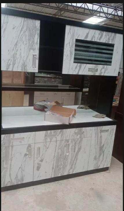 Lemari sayur 4 pintu granit lapis PVC | Lazada Indonesia