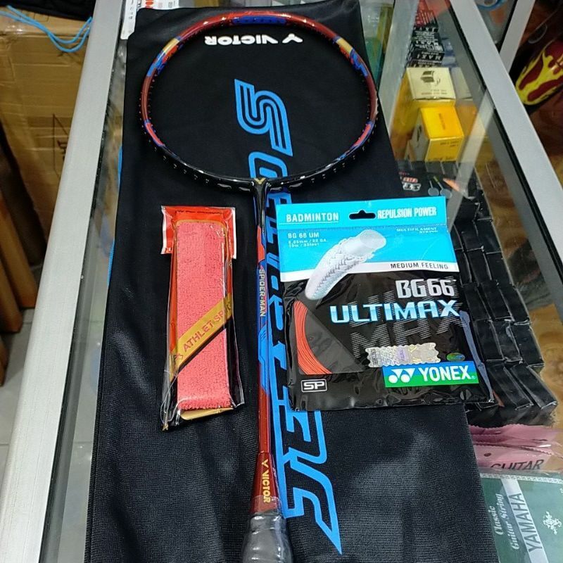 RAKET BADMINTON VICTOR SPIDERMAN | Lazada Indonesia
