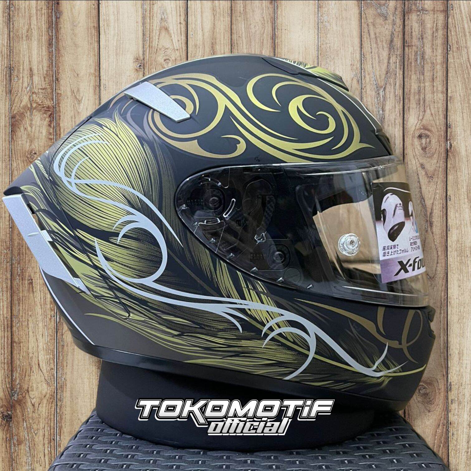 SHOEI X14 KAJUKU GOLD Helm Full Face Helm Motor Murah | Lazada Indonesia