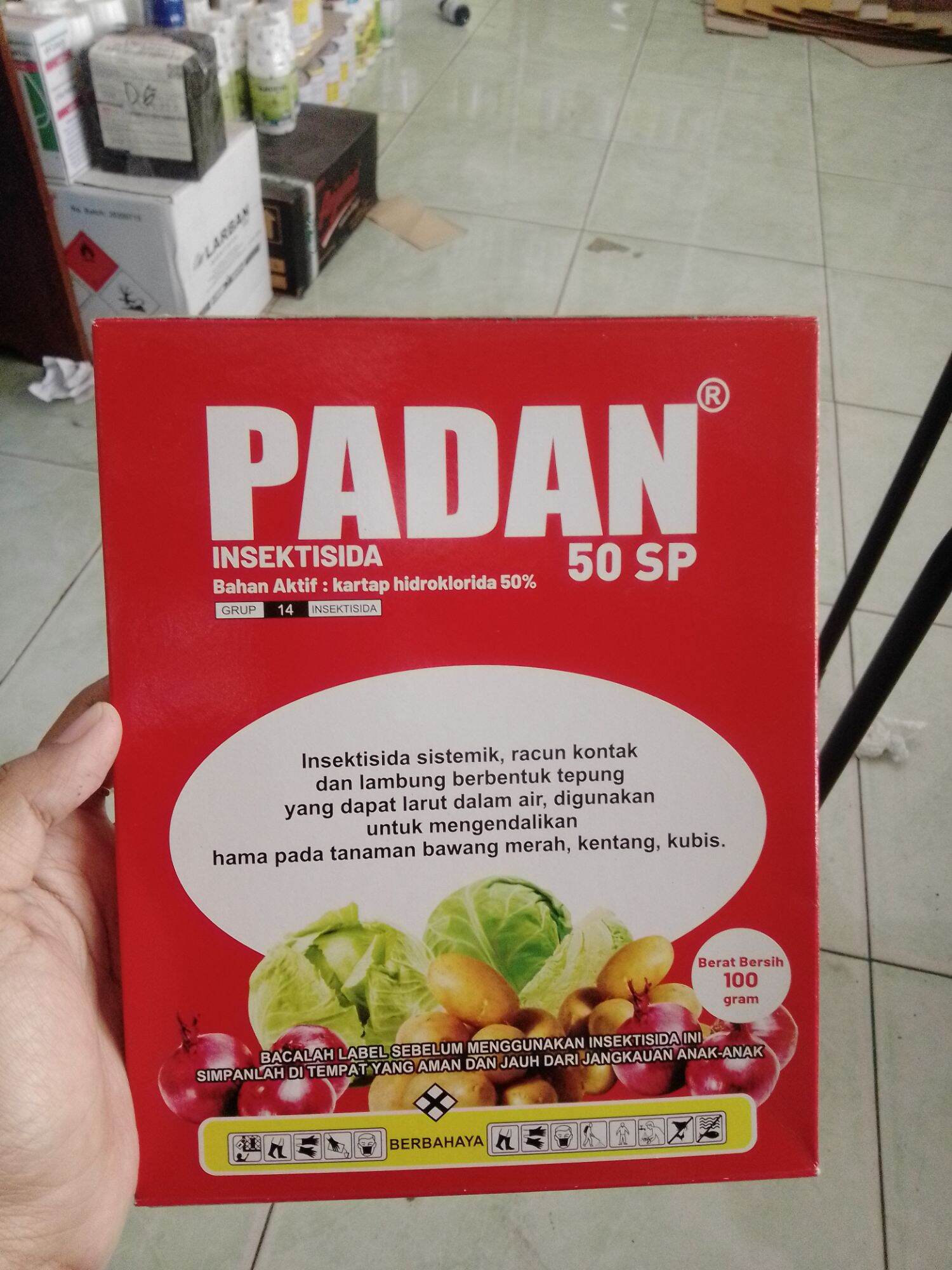 Padan 100gr insektisida pestisida Obat pertanian dan obat sawah ...