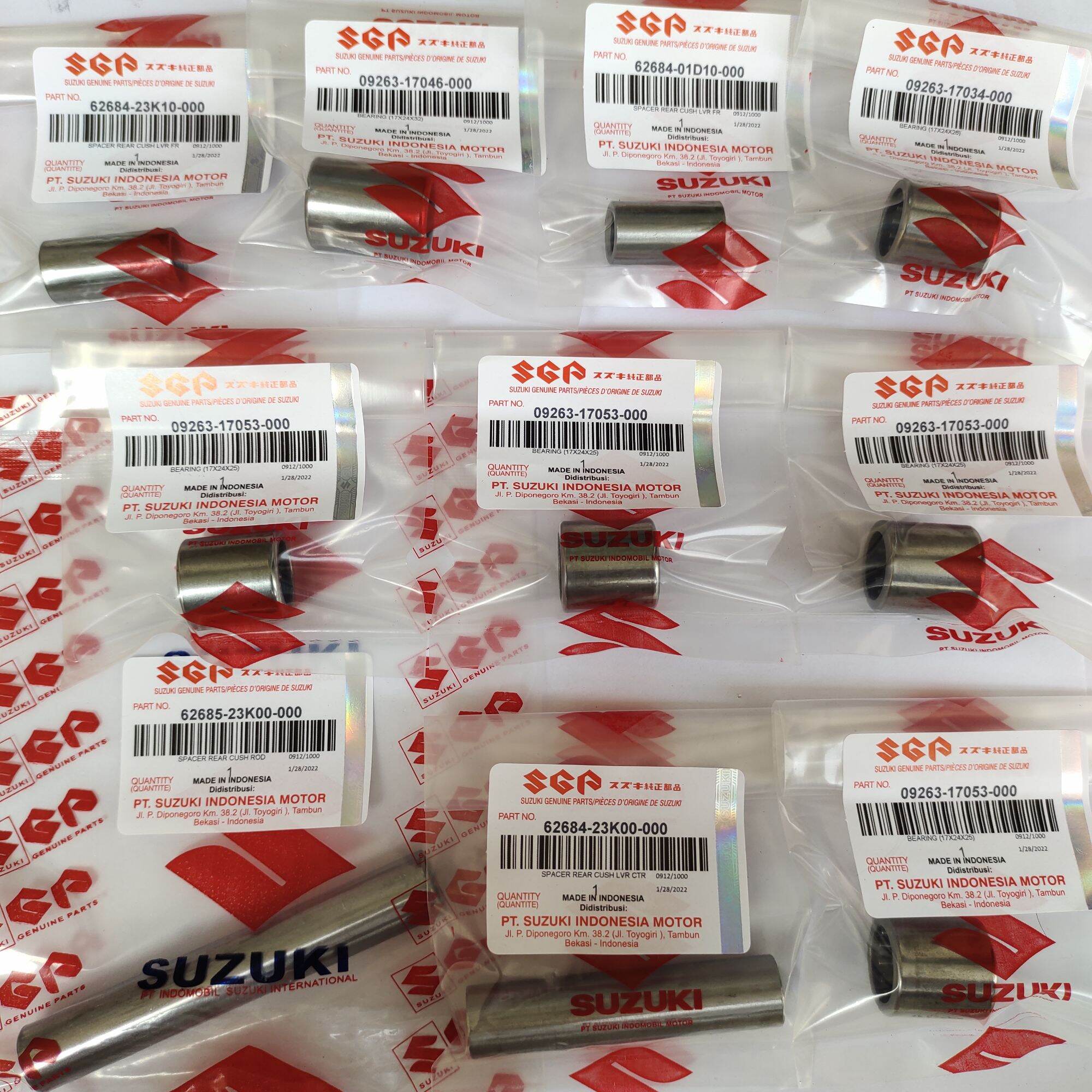 Paket Bos monoshock unitrack GSX 150 Original Equipment Manufaktur ...