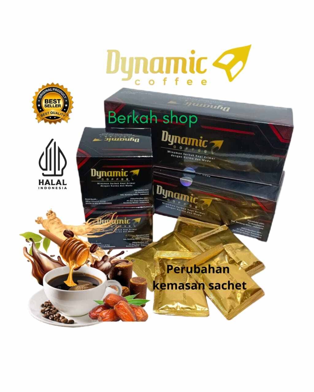 COFFEE DYNAMIC isi 5 sachet | Lazada Indonesia