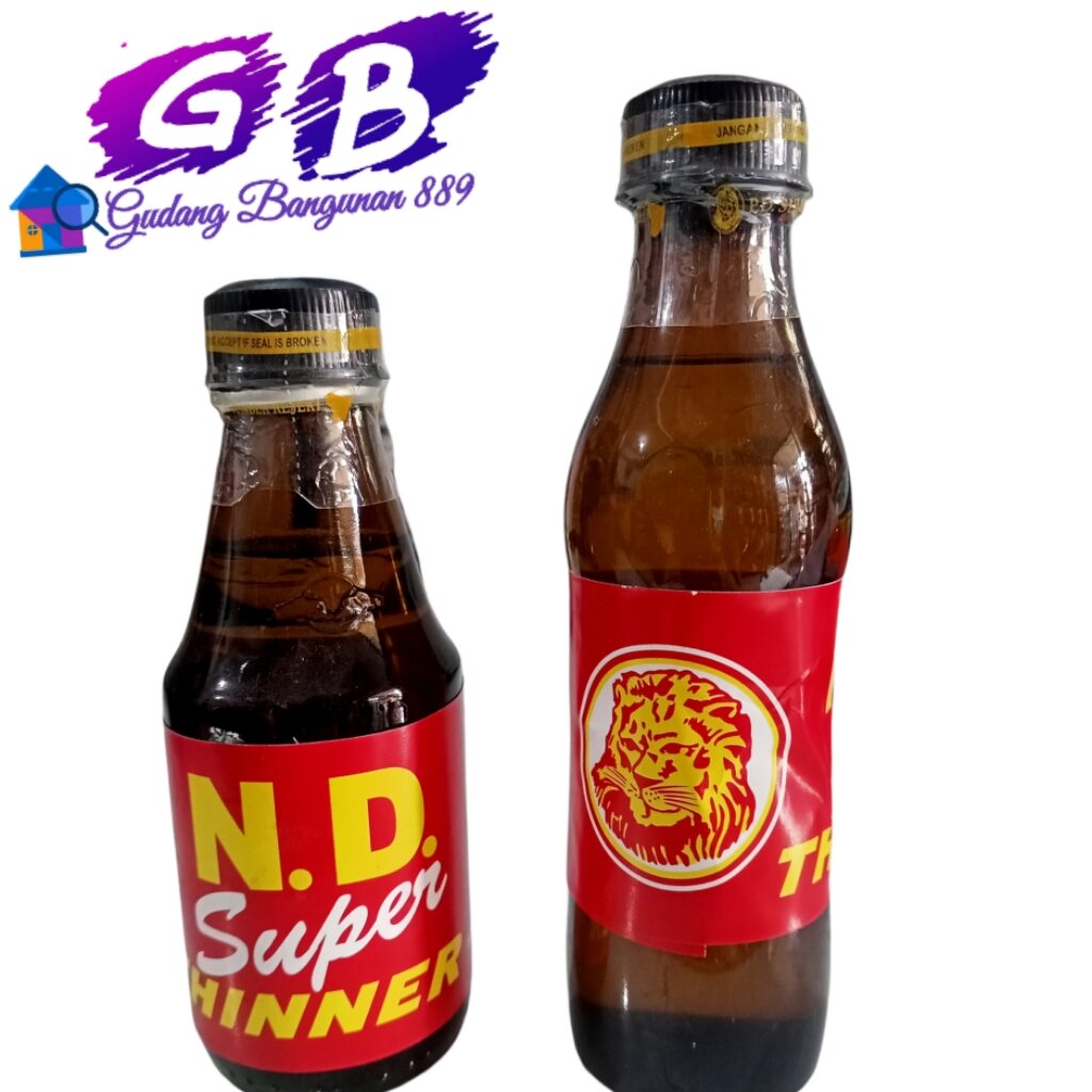 THINNER ND BOTOL / TINNER PENGENCER CAT 250 ML | Lazada Indonesia