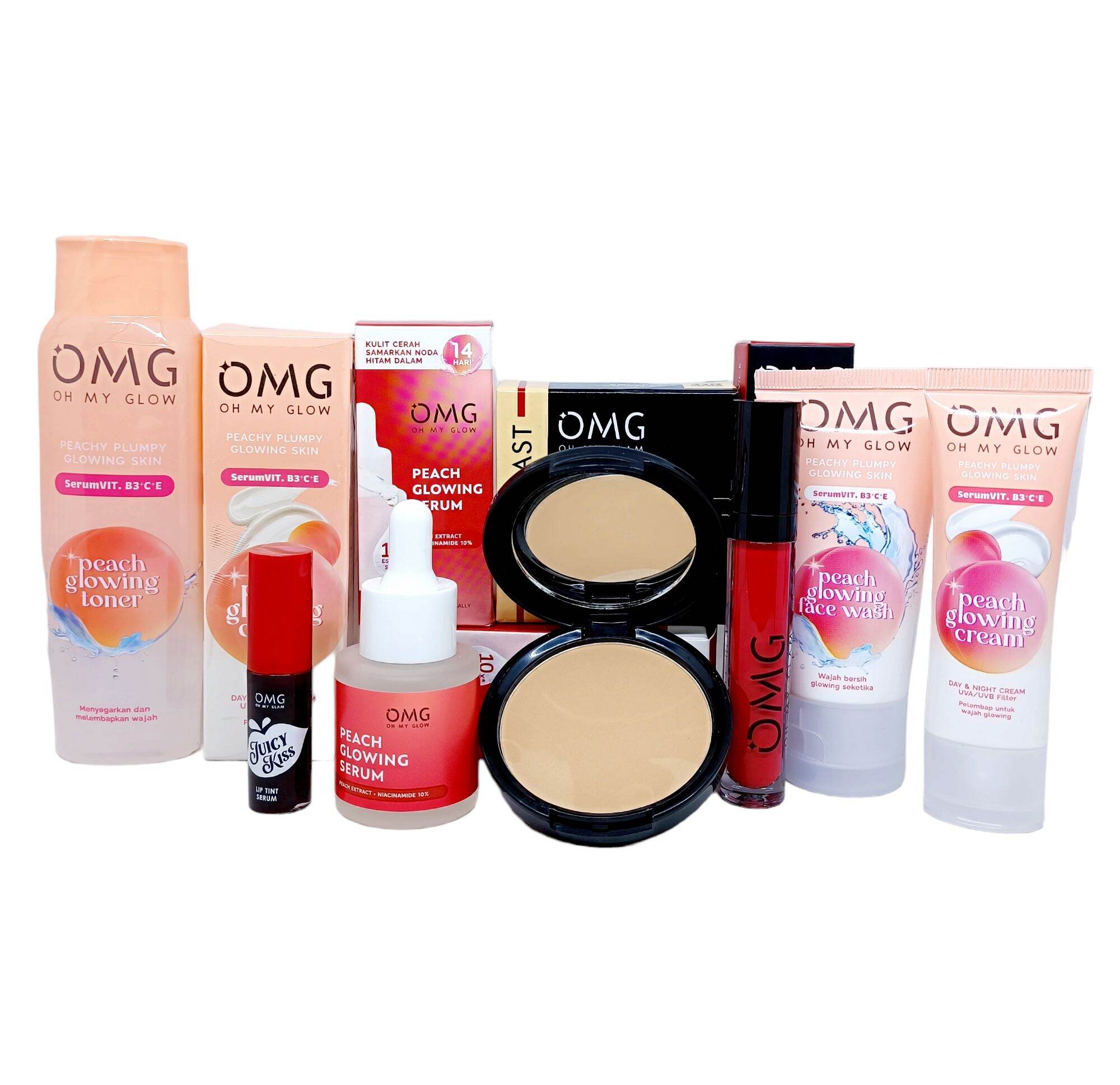 OMG oh My Glow Paket Lengkap Super Glow Kit / OMG Skincare Glow Paket Semua Jenis Kulit/ OMG ...