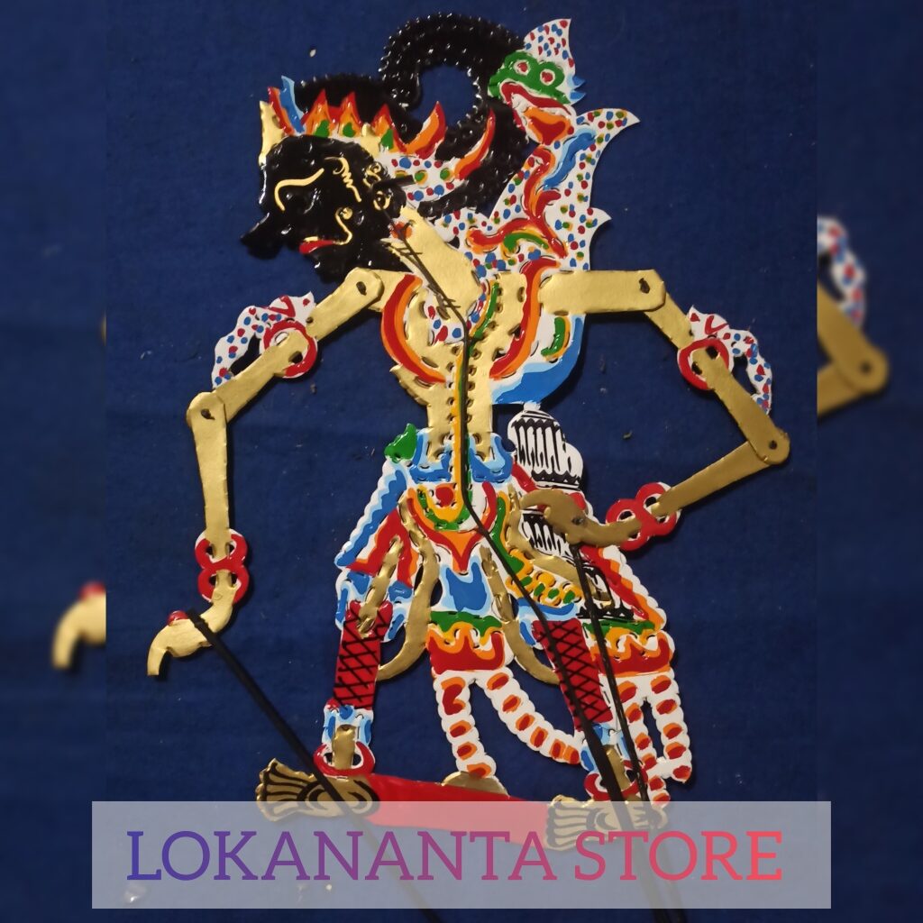 GATUTKACA TOKOH WAYANG KULIT BAHAN KERTAS KARTON DUPLEK | Lazada Indonesia