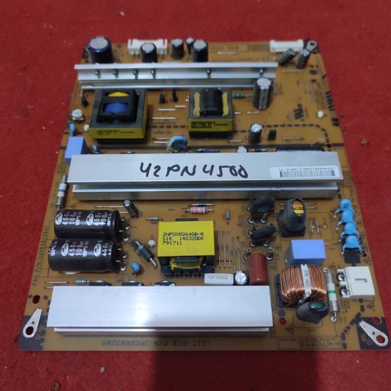 PSU regulator power Supply board TV plasma LG 42PN4500 | 42PN | Lazada ...