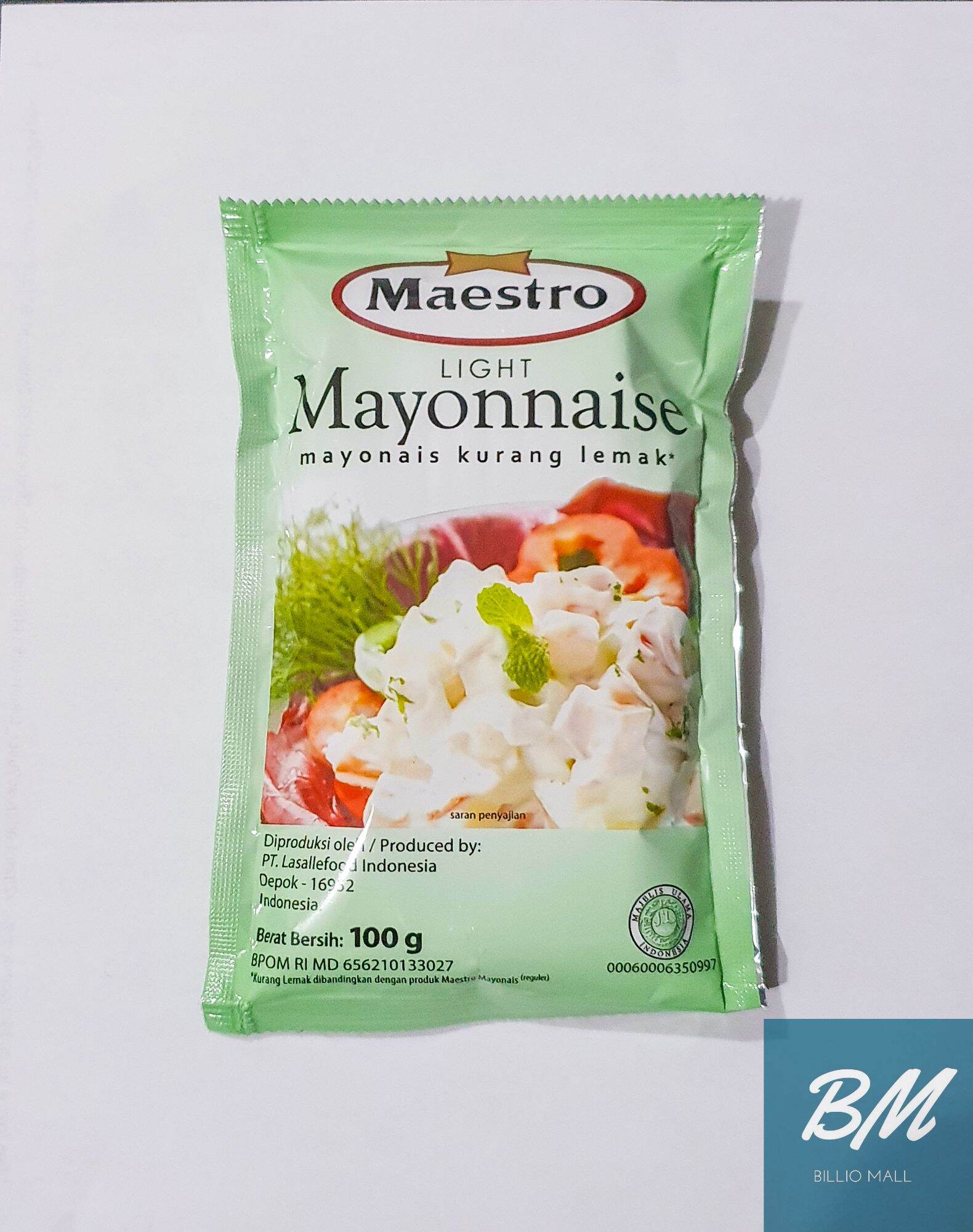 MAESTRO Mayonnaise Pedas Sachet 100 gr | Mayonaise mayones mayo pedas ...
