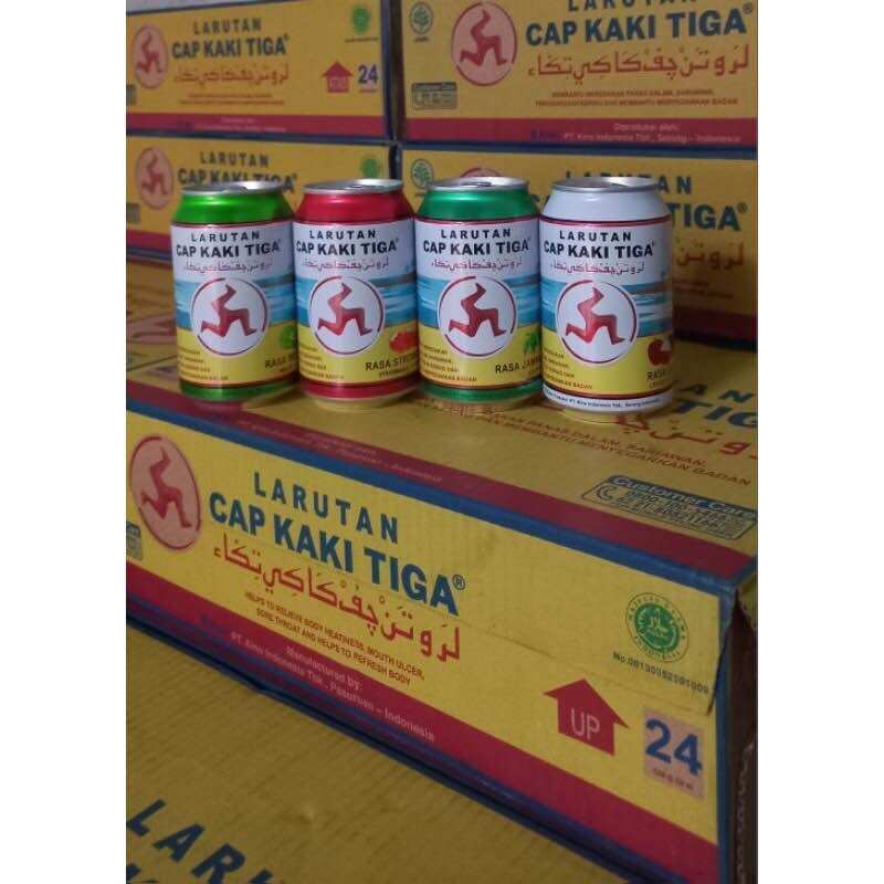 Larutan Kaleng Cap Kaki Tiga 1 dus | Lazada Indonesia