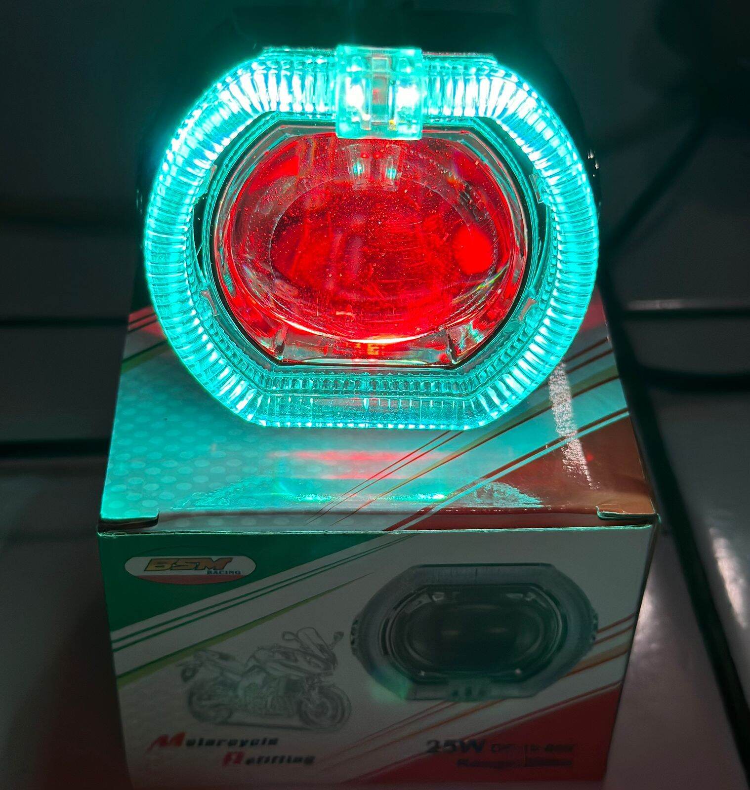 COD Lampu projie biled mini 2.5 hi low angel biled projektor mini super ...