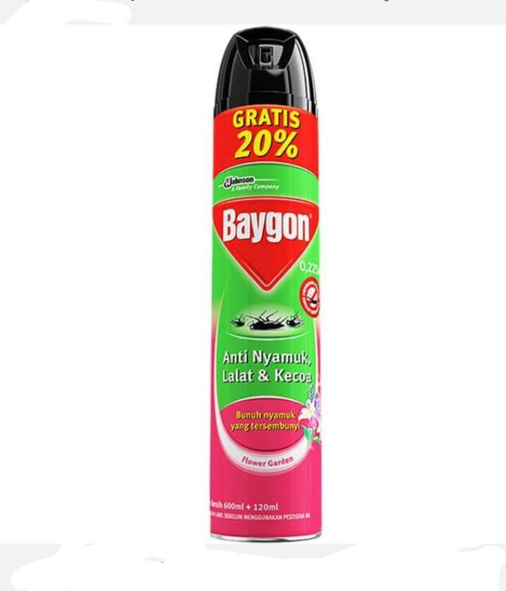 BAYGON AEROSOL / BAYGON SPRAY KEMASAN 600ML. | Lazada Indonesia