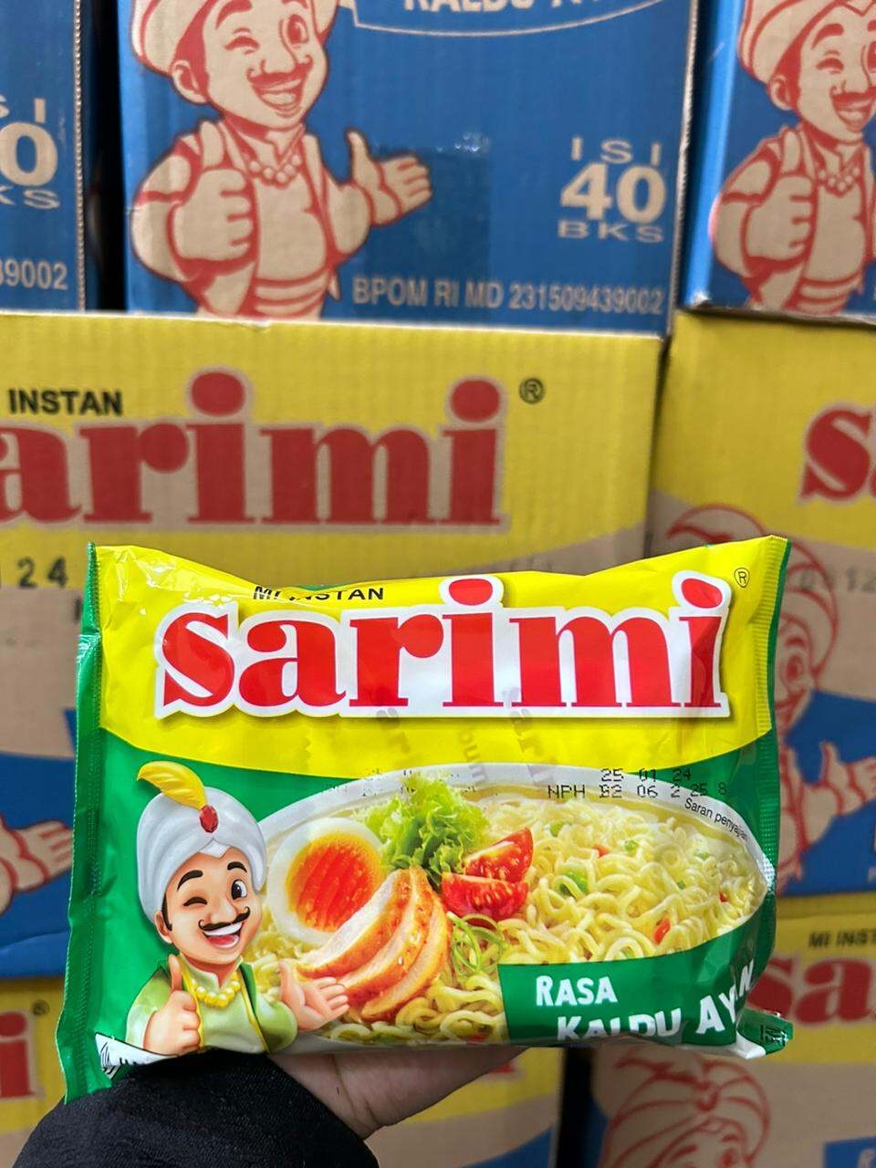 Jual Mie Sarimi Harga 10pcs Bungkus Sarimi Goreng Ayam Kremes Sarimie ...