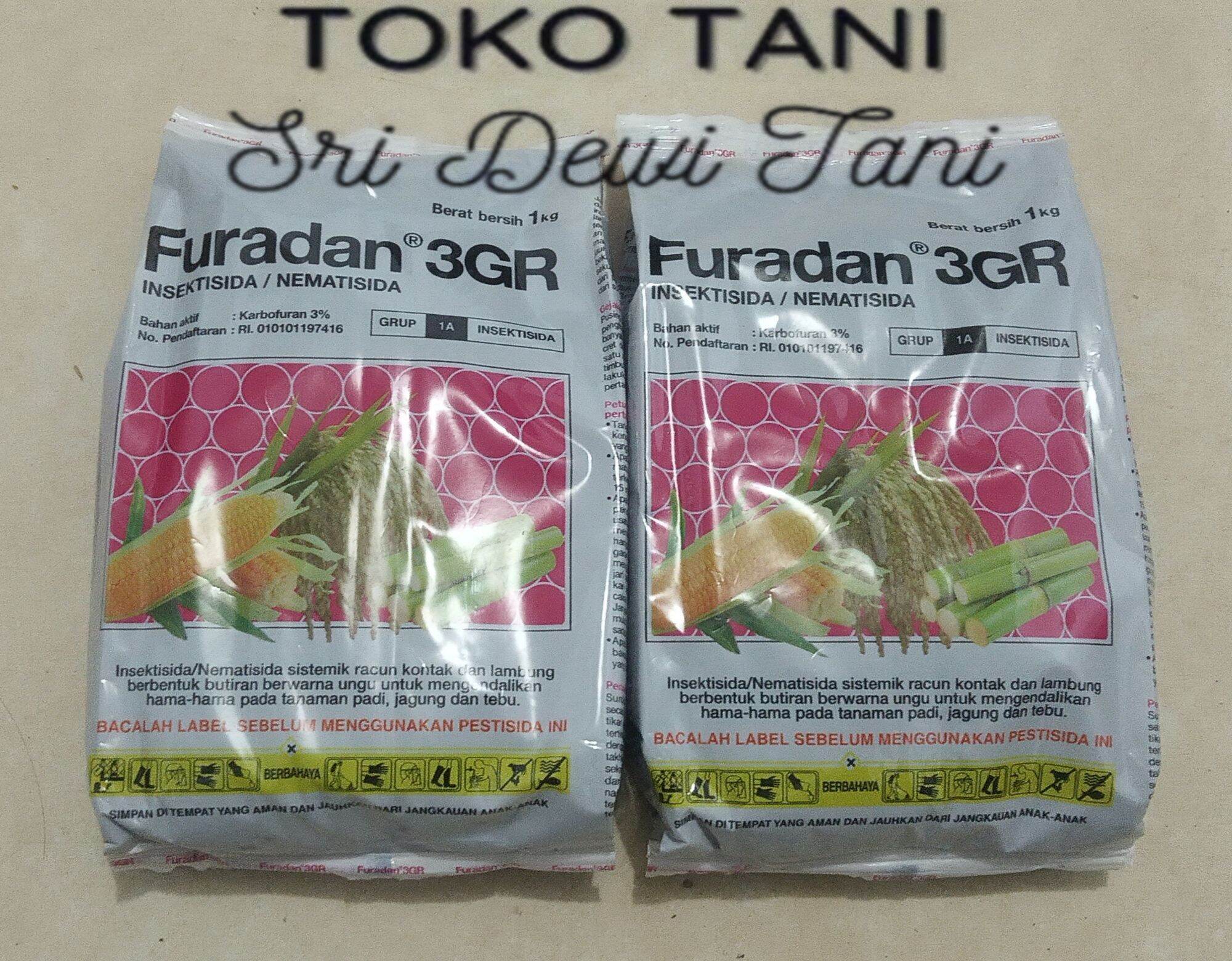 FURADAN 3 GR 1 KG ASLI 100% KEMASAN PABRIK | Lazada Indonesia