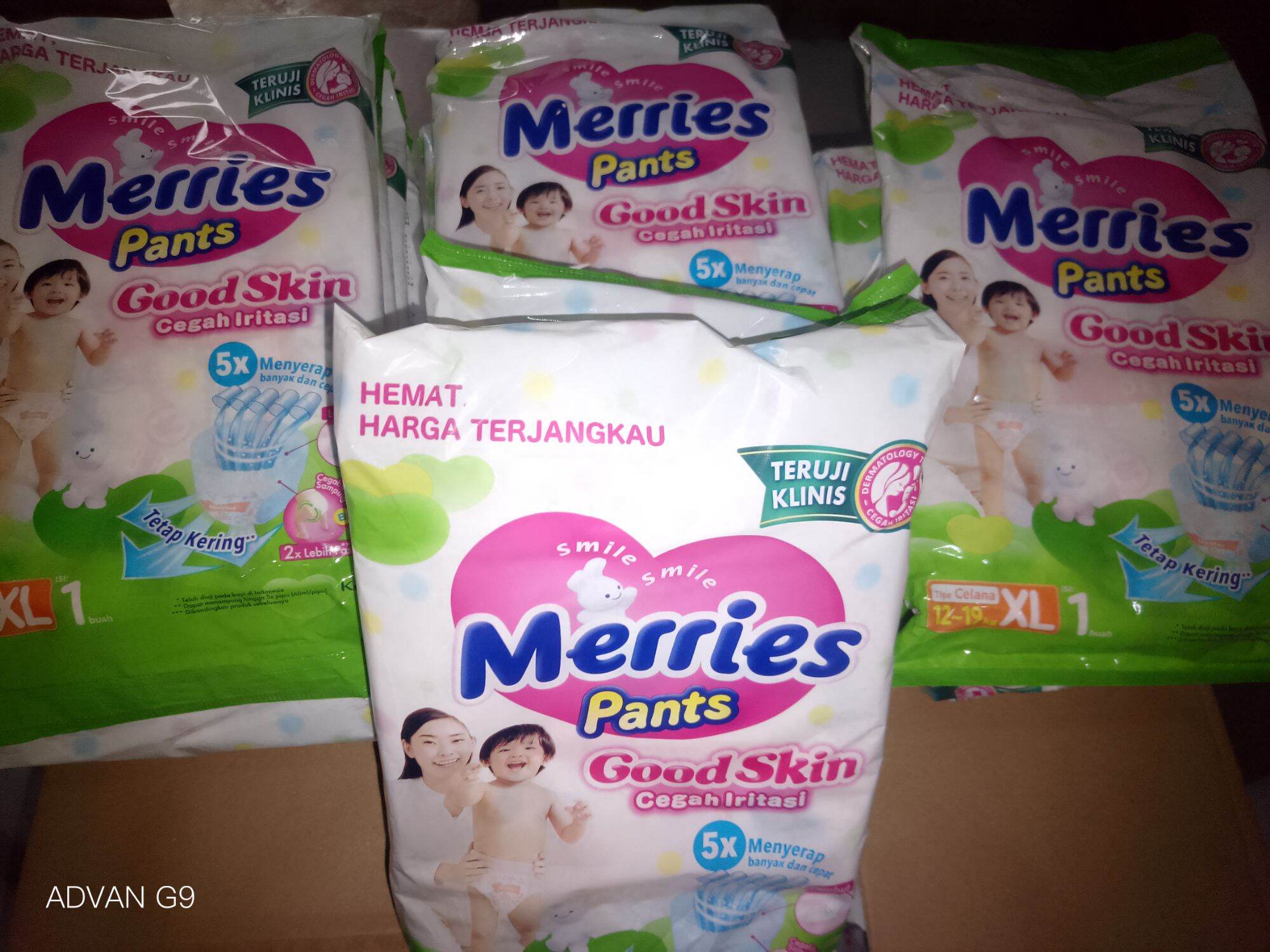 Pampers merries ukuran XL /pcs | Lazada Indonesia