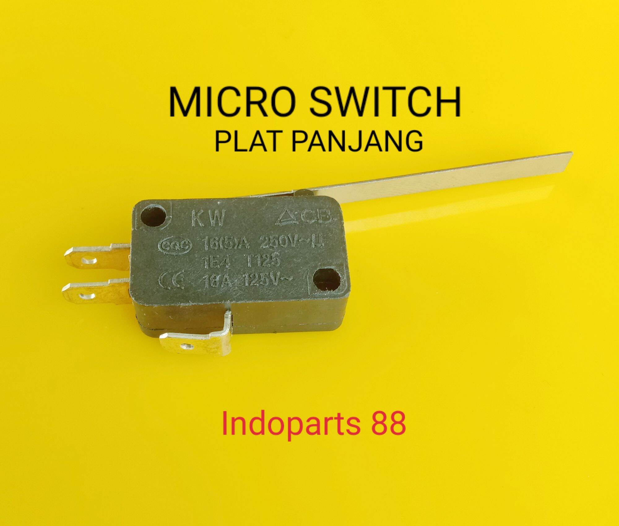 1 Buah SWITCH MICRO SWITCH (Plat panjang) MICRO LIMIT SWITCH SWIT MIKRO | Lazada Indonesia