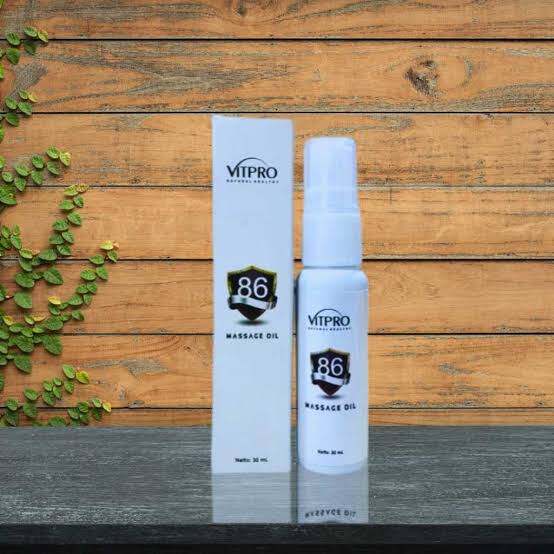 Vitpro 86 Massage Oil Spray - Minyak Pijat Oles Pria BPOM RI bisa bayar ...