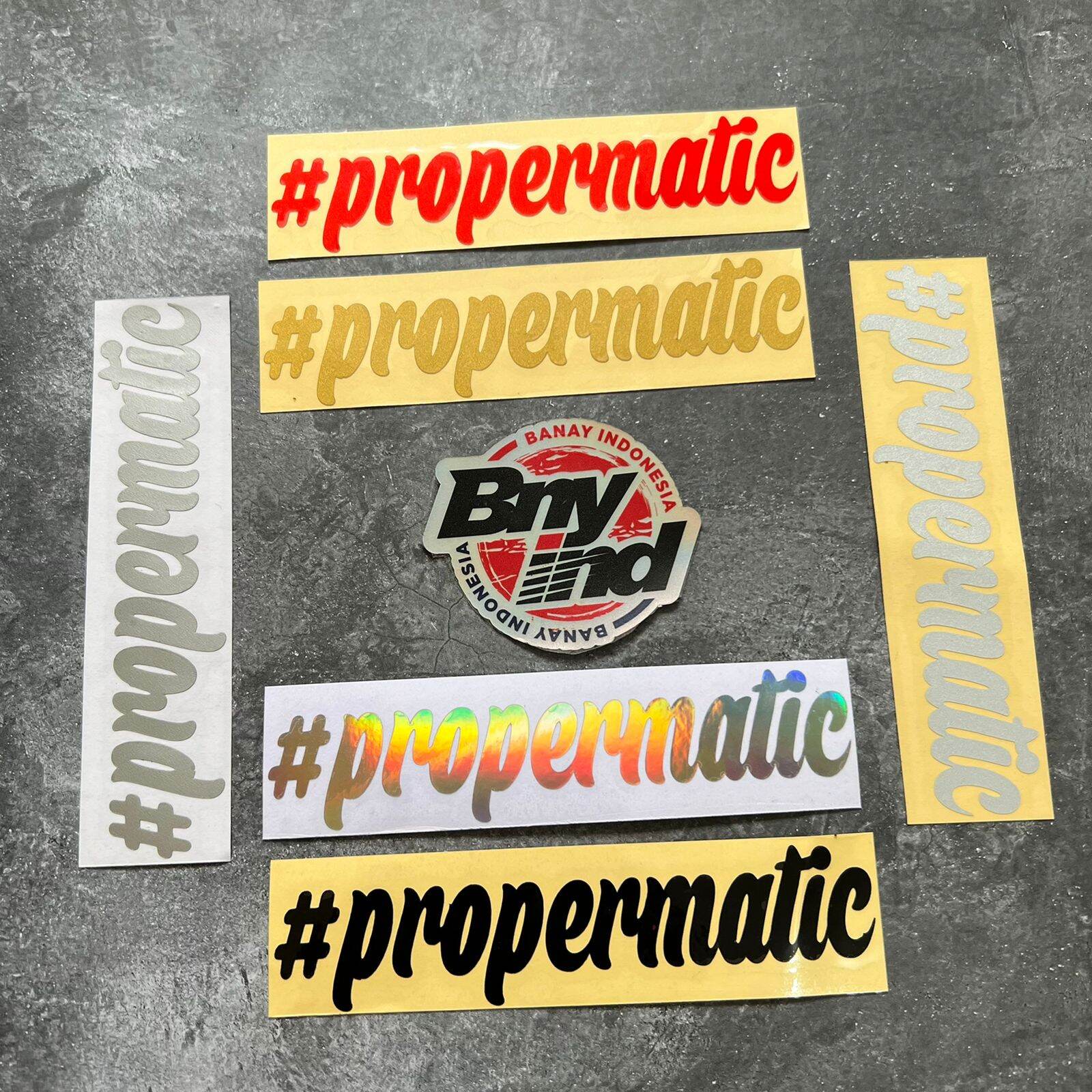 STICKER STIKER PROPER MATIC PROPERMATIC CUTTING | Lazada Indonesia