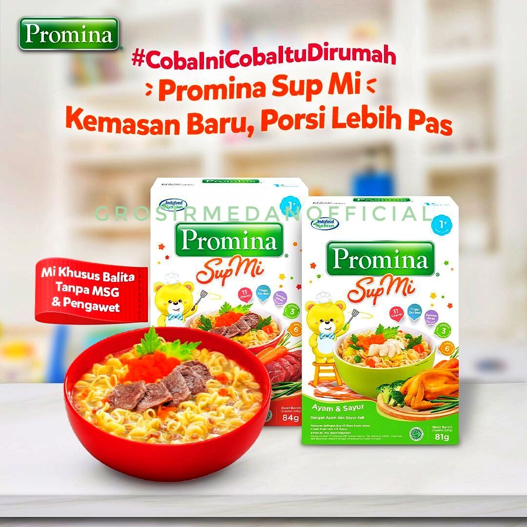 PROMINA SUP MI - MIE INSTAN BALITA TANPA MSG DAN PENGAWET | Lazada ...
