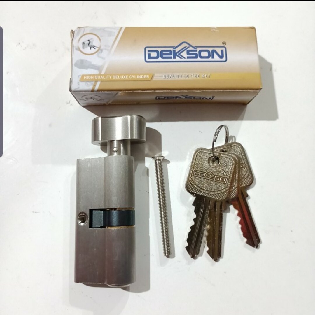 Silinder Kunci Pintu - Silinder Knop Dekson TC DL 65mm - Knop Cylinder ...