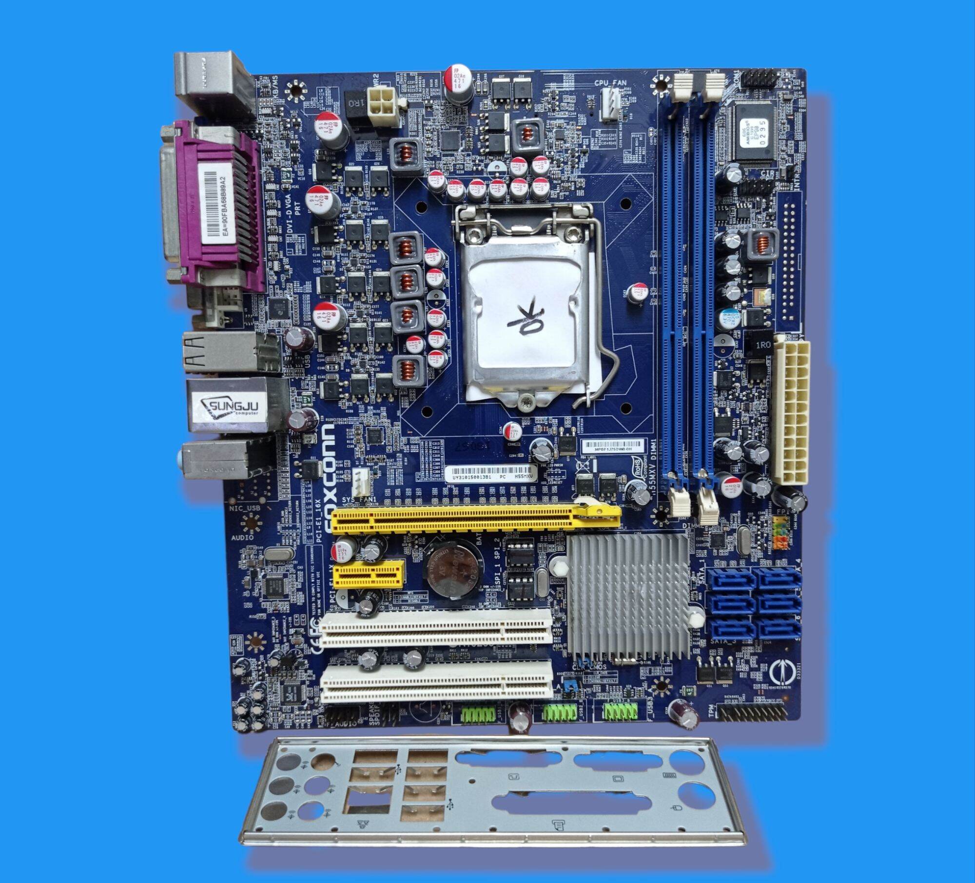 motherboard H55 socket lga 1156 ddr3 onboard Vga Normal | Lazada Indonesia