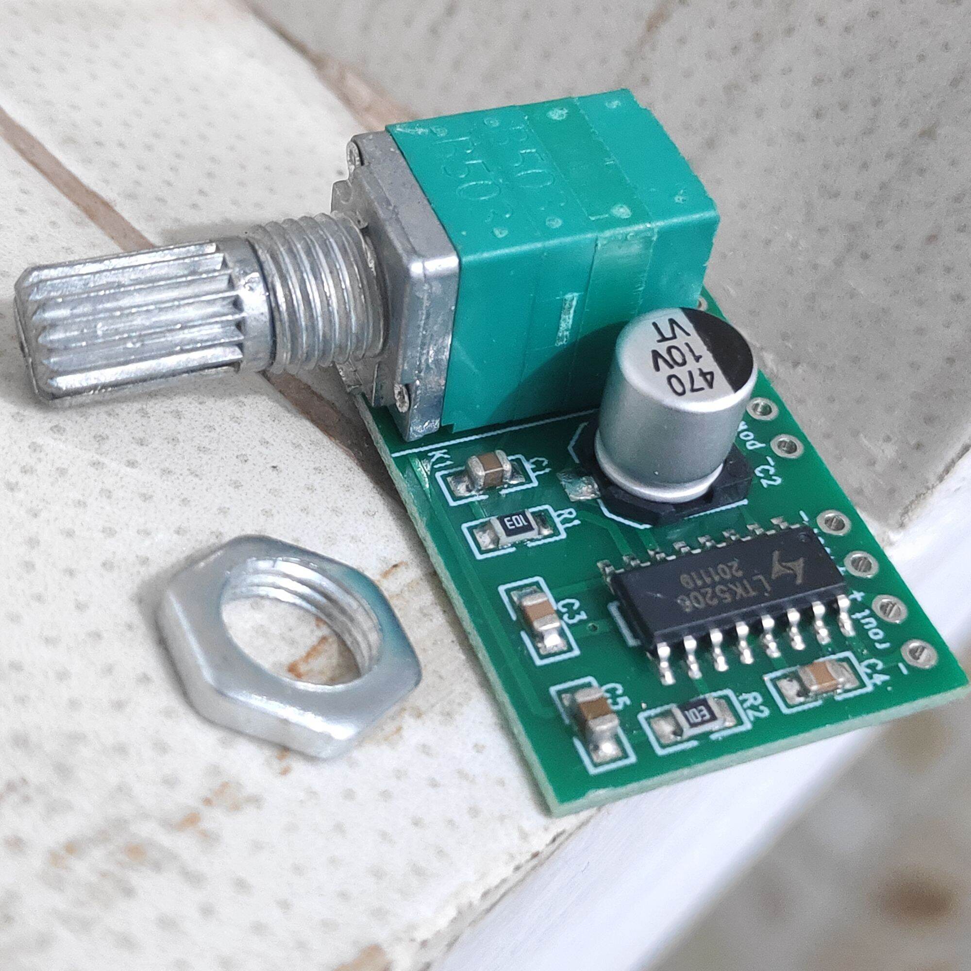 PAM8403 + Volume Mini power Amplifier 5V Pam8403 + Potensio mini ...