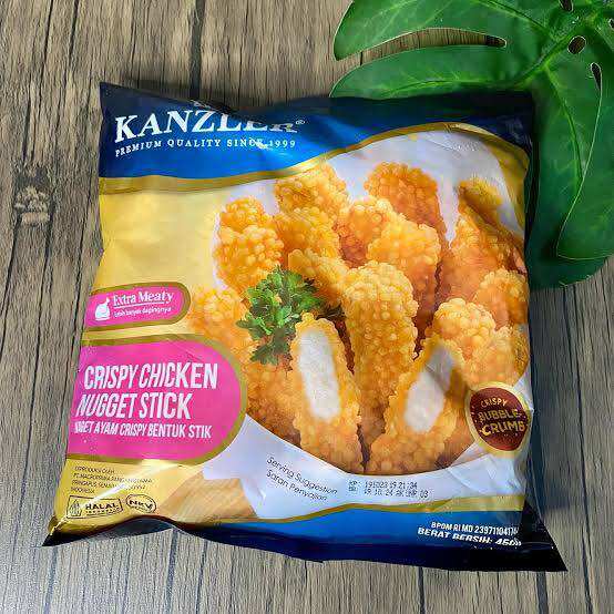Nuget Kanzler Crispy Chicken Nugget Stick Naget Ayam Stik 450 gram ...