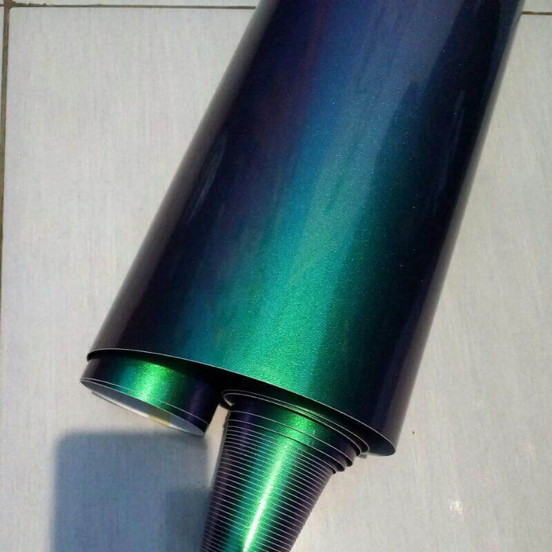 Skotlet bonglon chameleon hijau stiker motor bunglon | Lazada Indonesia