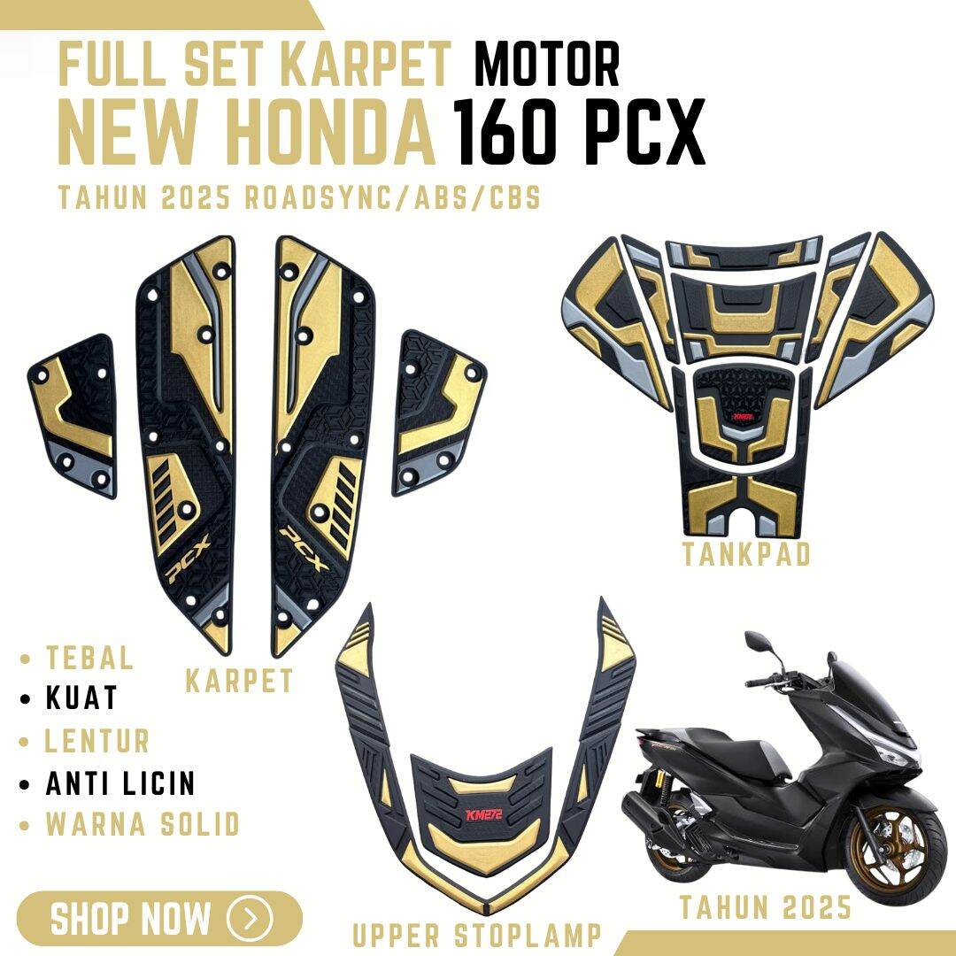 PAKET FULL SET MOTOR HONDA PCX 160 ROADSYNC/ABS/CBS TAHUN 2021 - 2025 ...