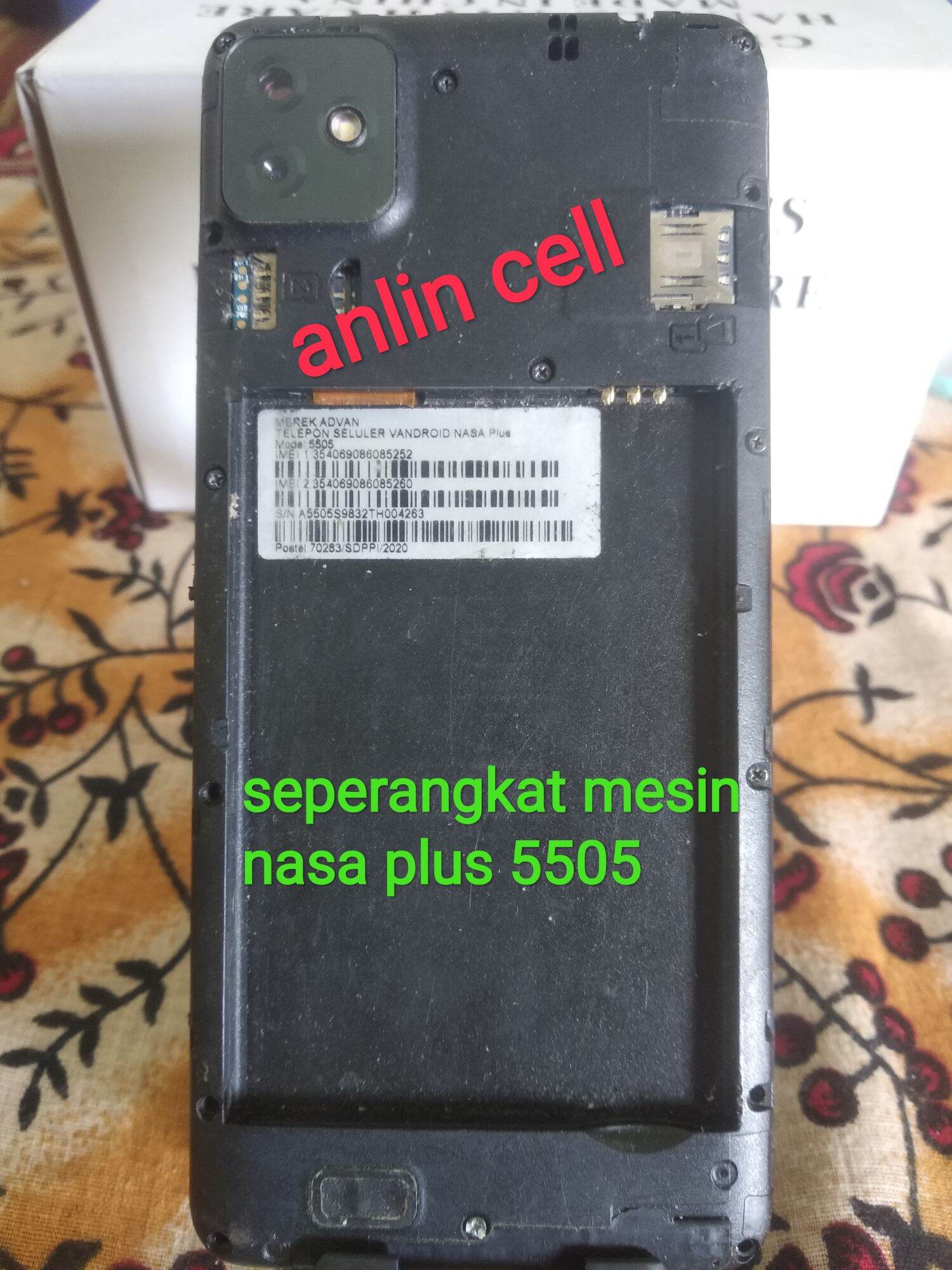 mesin advan nasa 5505 | Lazada Indonesia