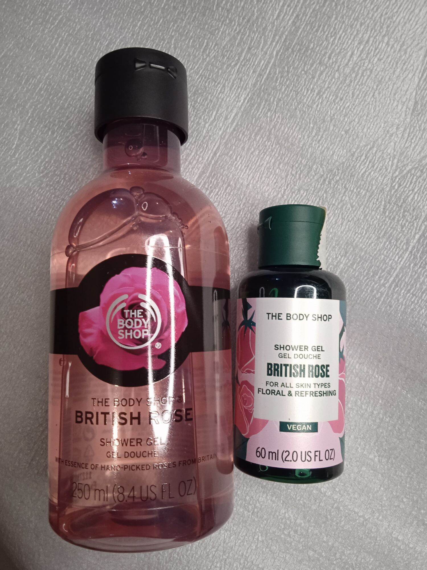 British Rose shower gel 250 ml the body shop | Lazada Indonesia
