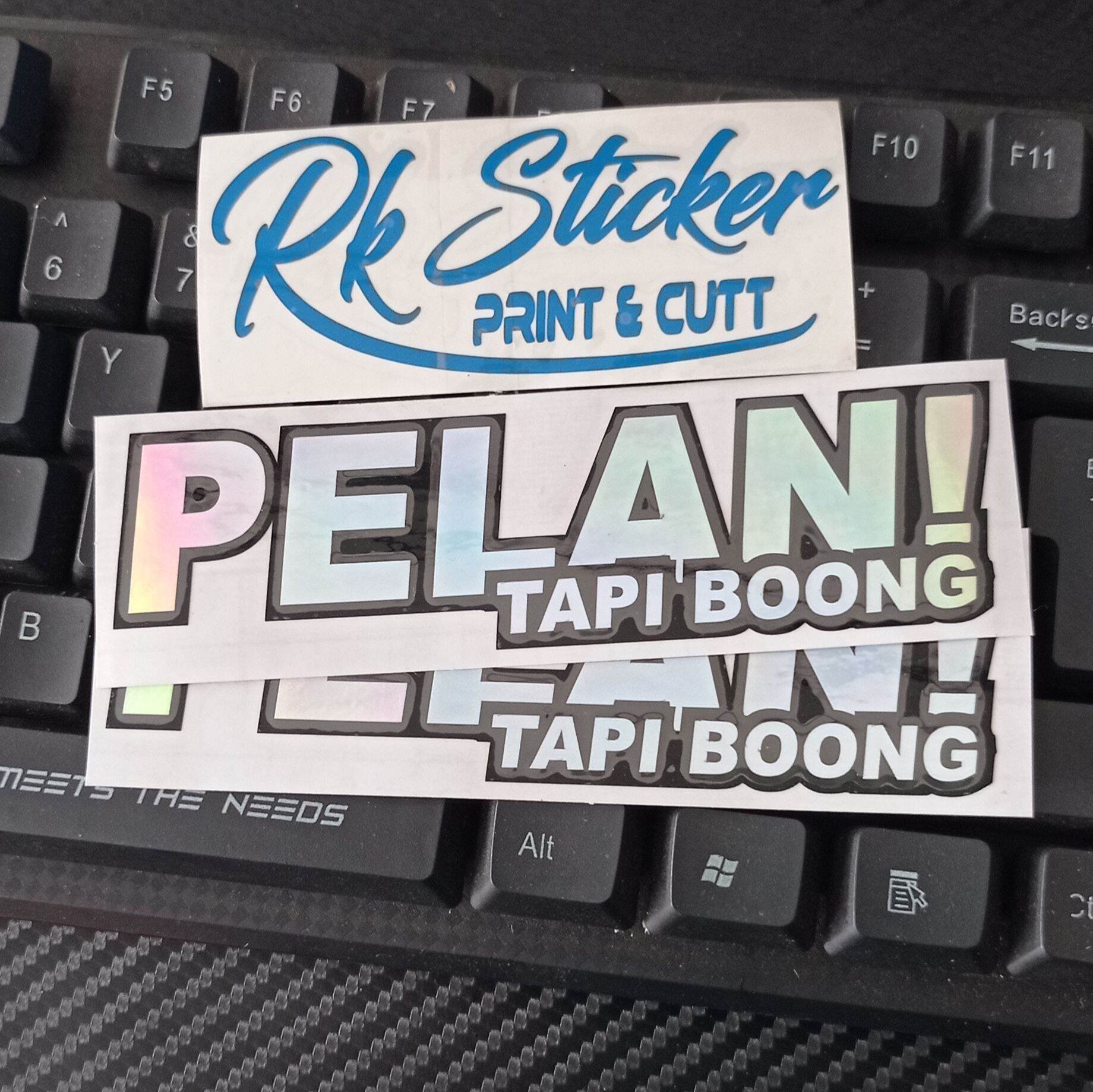 STIKER PELAN tapi boong! CUTTING | Lazada Indonesia