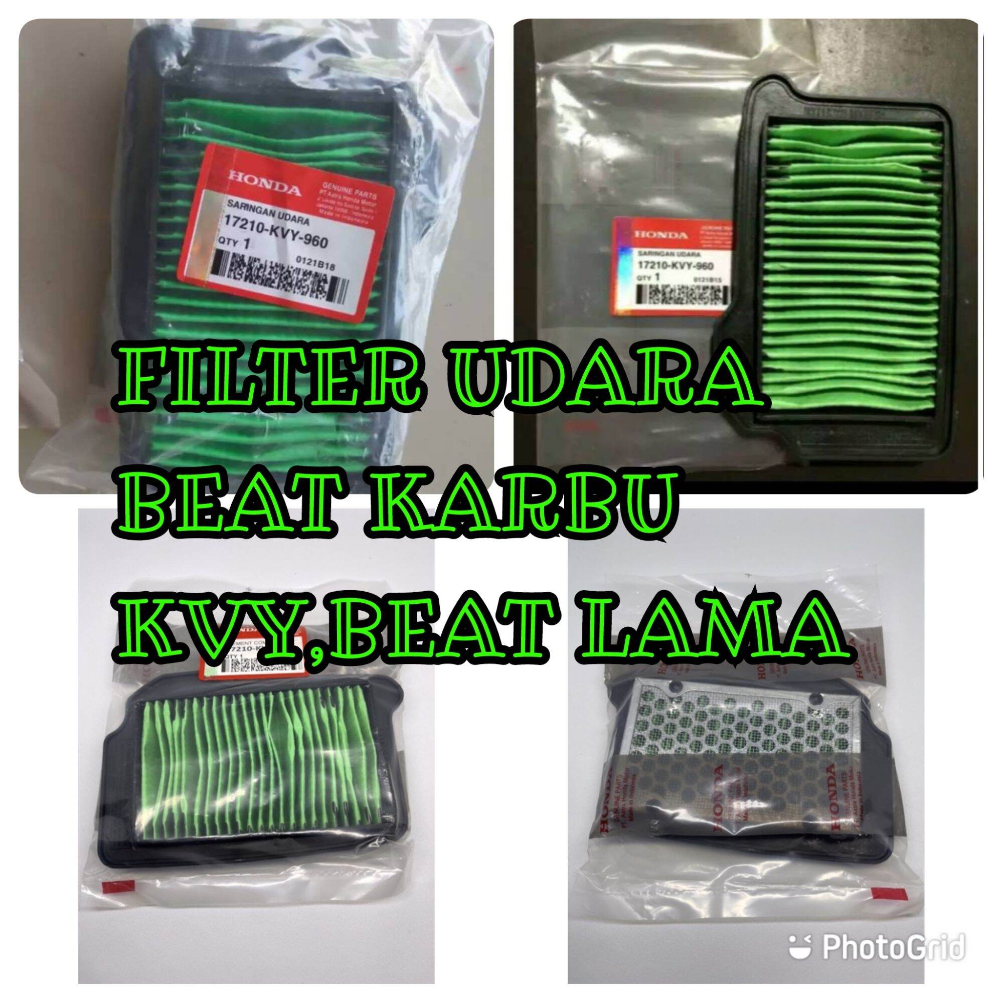 Filter udara beat karbu old KVY 👍👍👍 | Lazada Indonesia