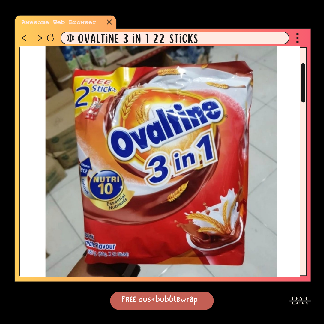 Ovaltine 3in1 isi 22 Sticks | Lazada Indonesia
