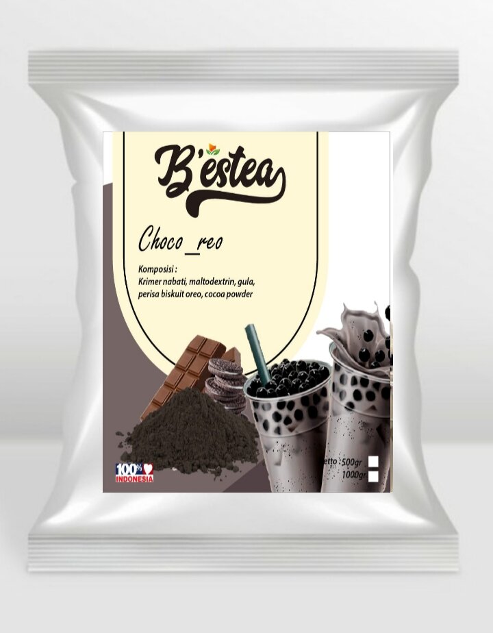 Bubuk minuman Rasa Choco oreo 1kg Bubuk minuman Bestea | Lazada Indonesia