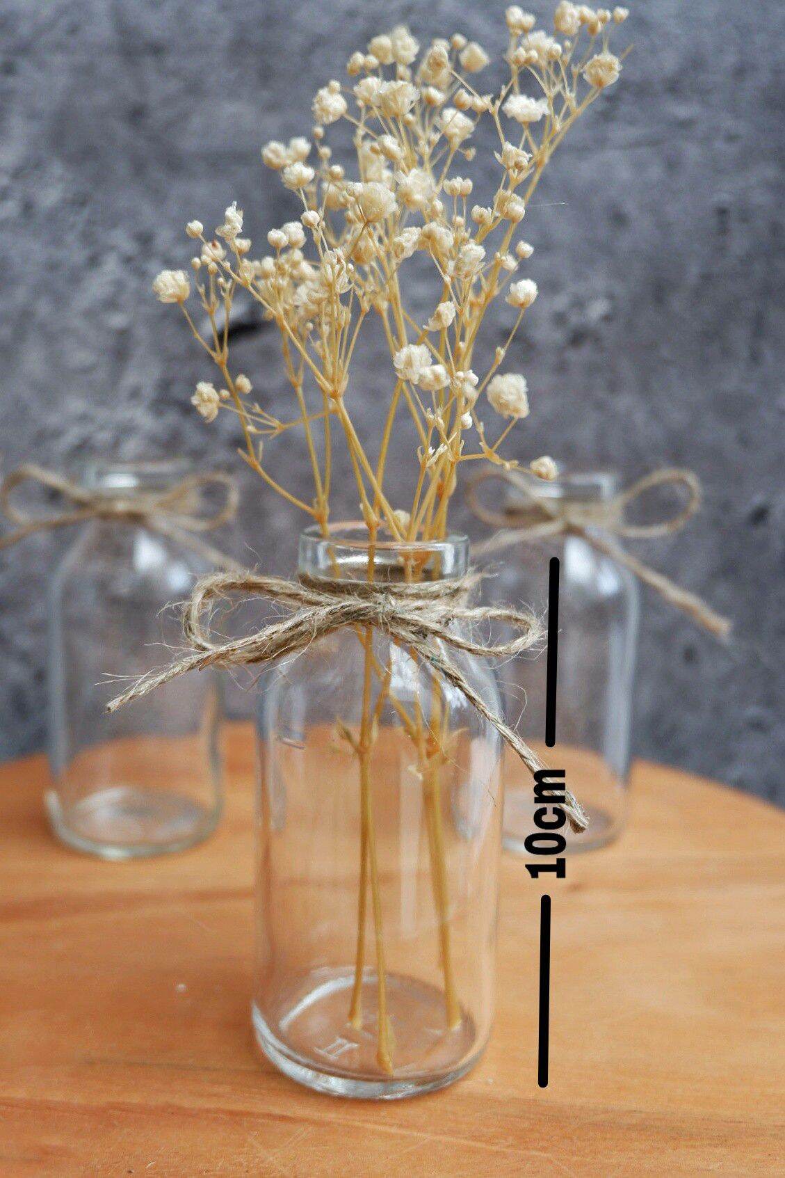 vas bunga kaca mini/ flower vase/ vas glass/ botol kaca/ glass bottle ...