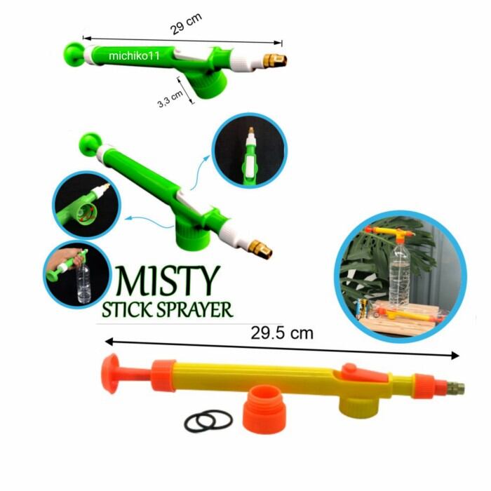 Misty stick sprayer / pressure sprayer botol bekas air mineral atau ...