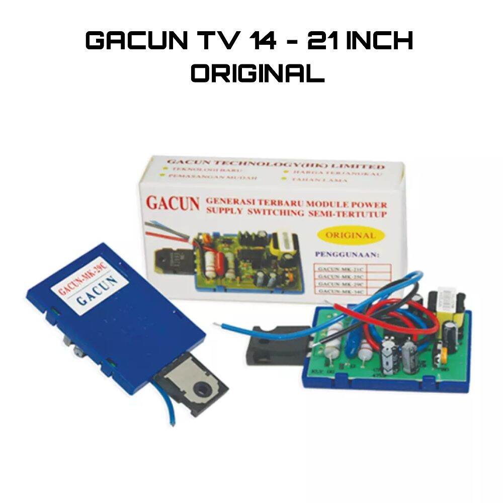 Gacun regulator tv tabung 14 dan 21 inch original merk gacun/power ...