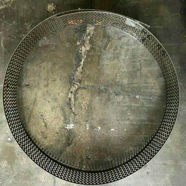 Saringan disk Mill ffc45 lubang 0,4mm/0,5mm/0,8mm/1mm/2mm/3mm/3mm/4mm ...