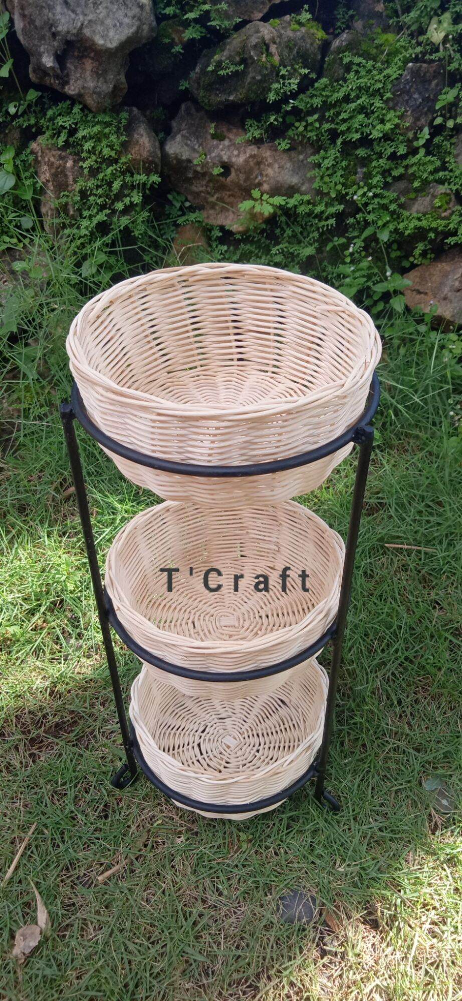 rak bawang mini besi susun 3 | Lazada Indonesia