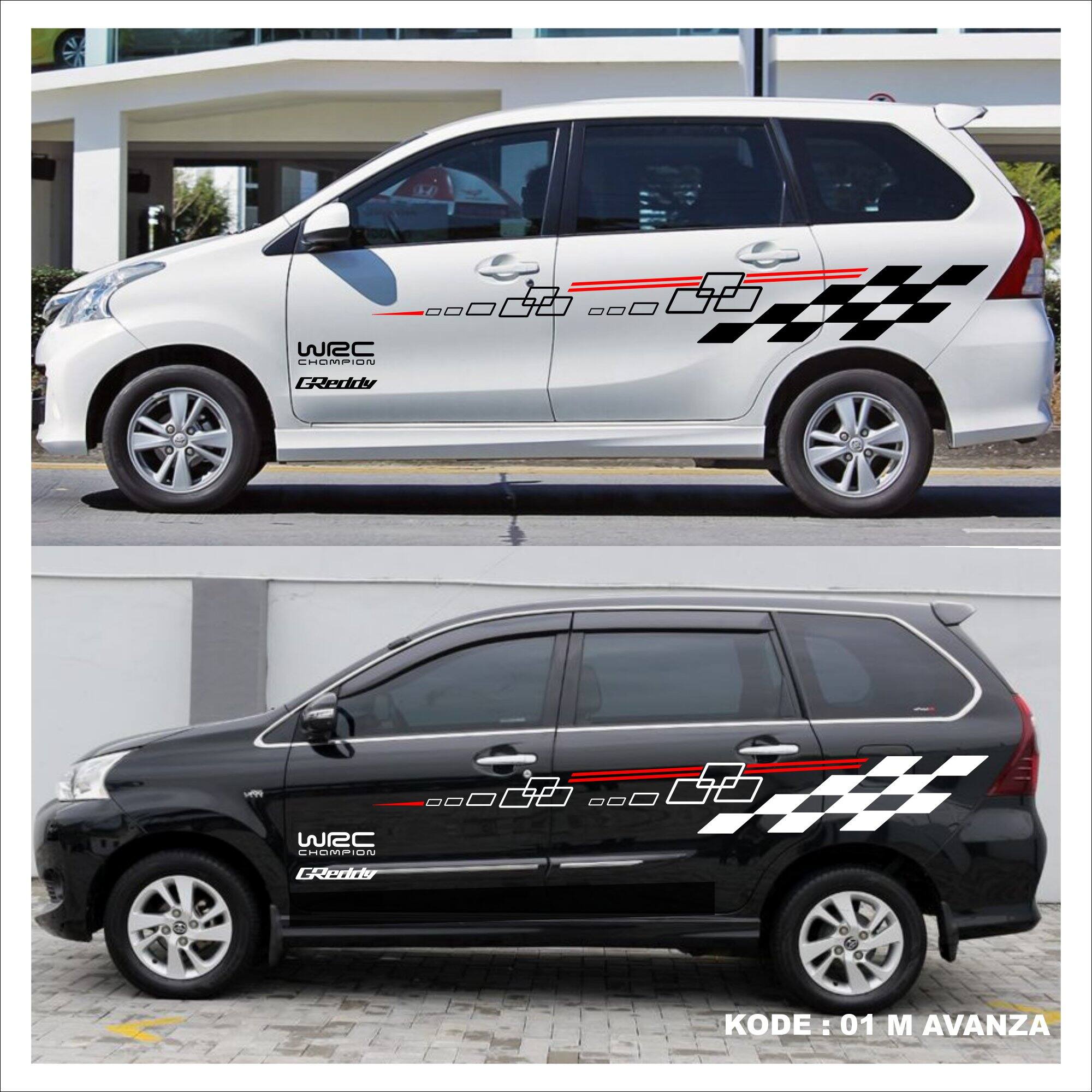 01MA Stiker mobil cutting mobil avanza xenia agya panther mobilio ...