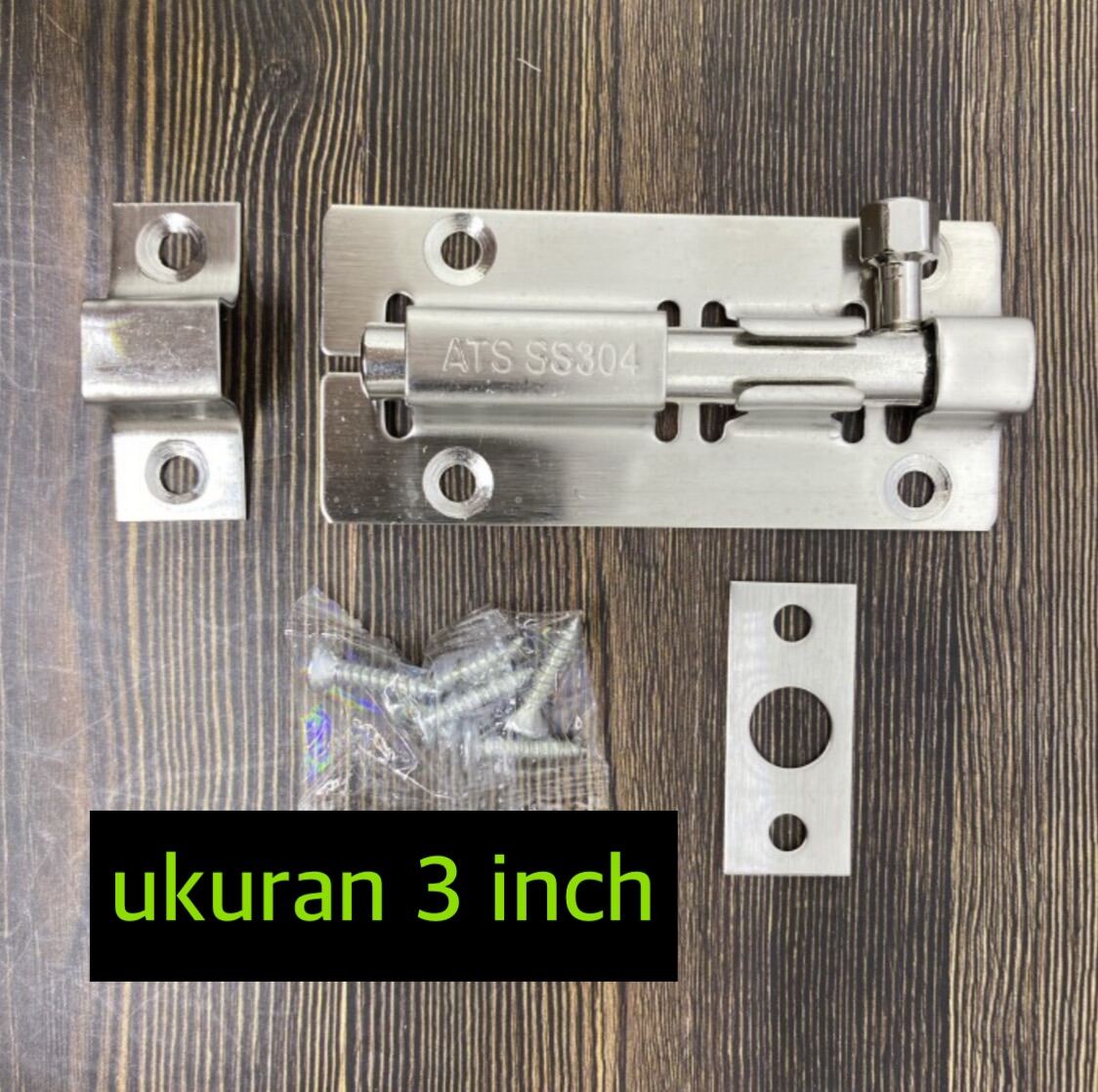 grendel 3 inc stanlis tebal Grendel Pintu Jendela Rumah Stainless Tebal ...