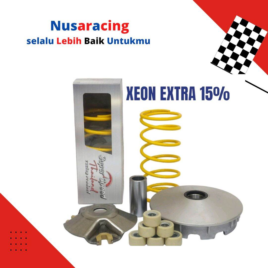 RUMAH ROLLER XEON SET DAN PER CVT PCX SUPER SPEED RACING THAILAND 15 ...