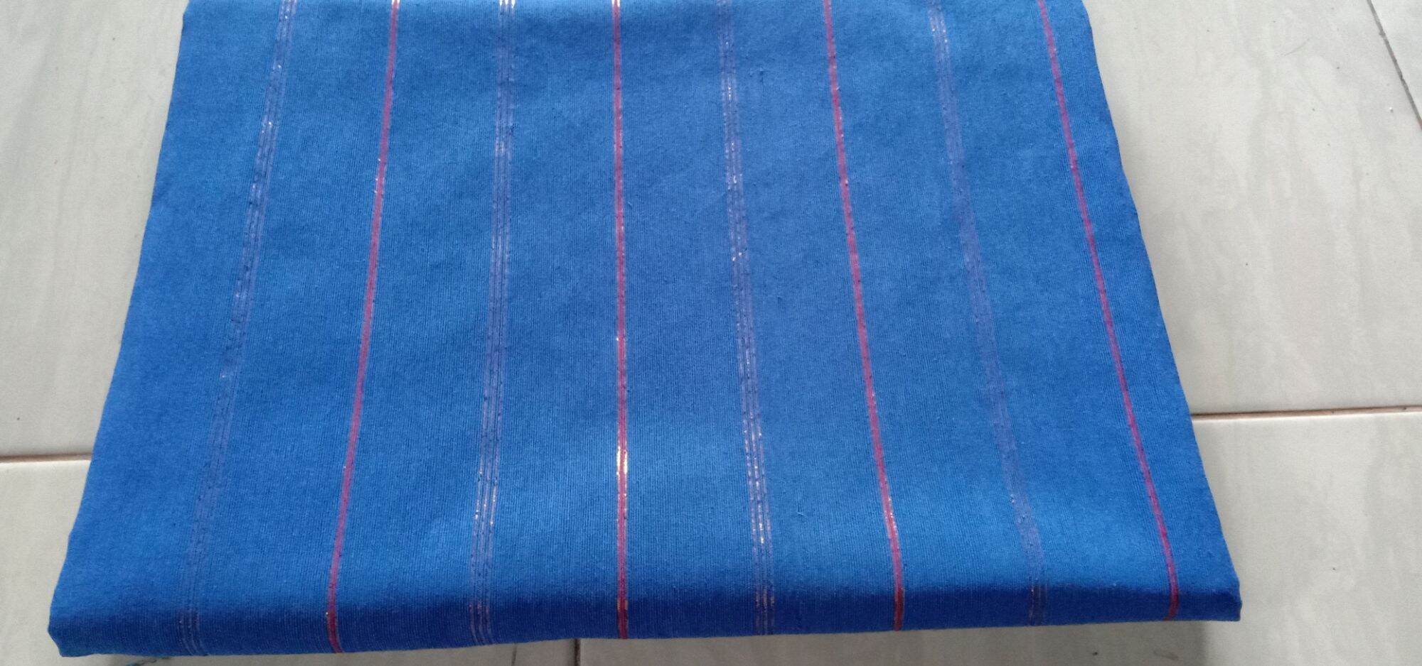 kain lurik biru 3 meter | Lazada Indonesia