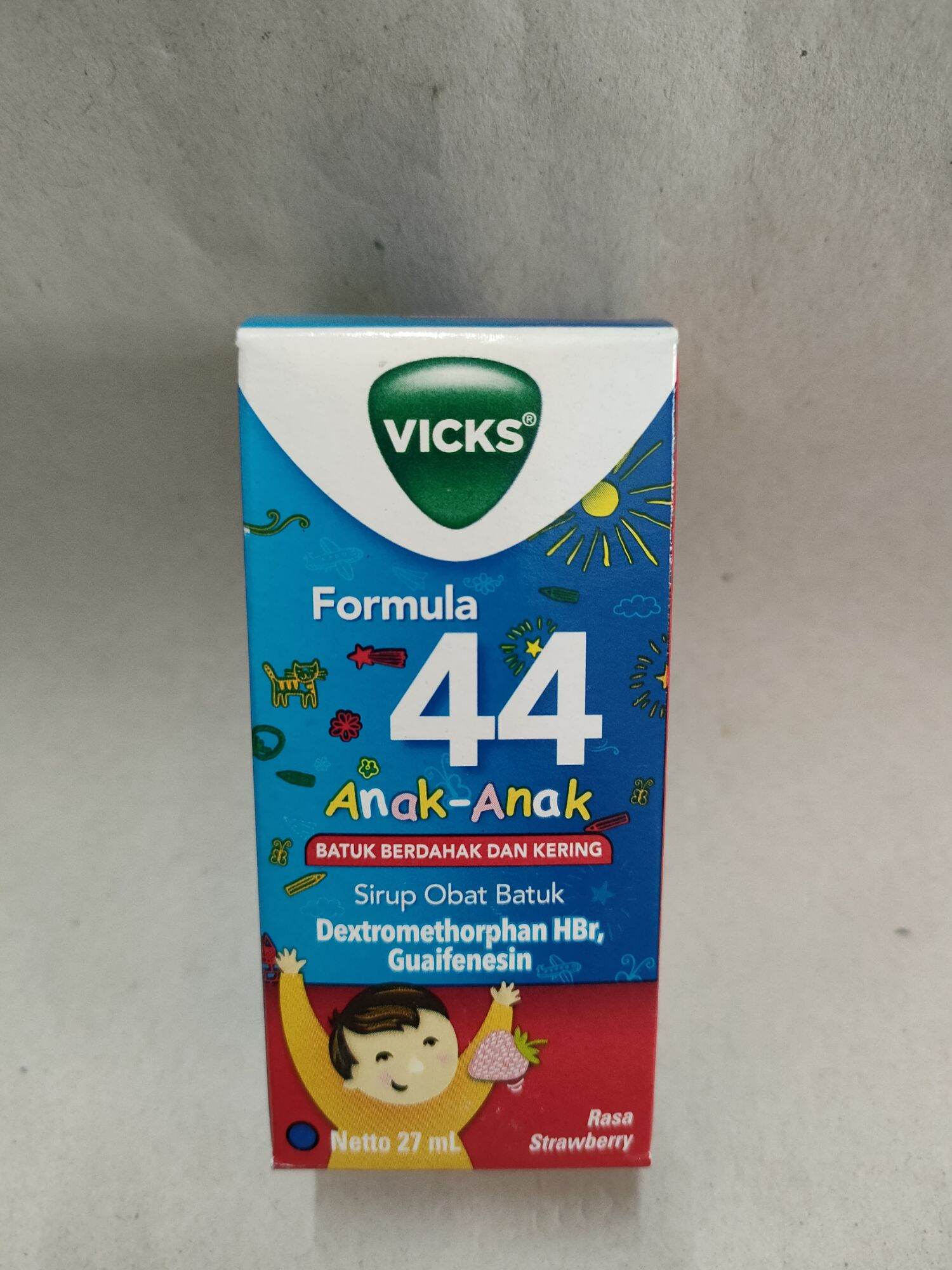 vicks formula 44 anak-anak sirup obat batuk 27 ml kecil | Lazada Indonesia