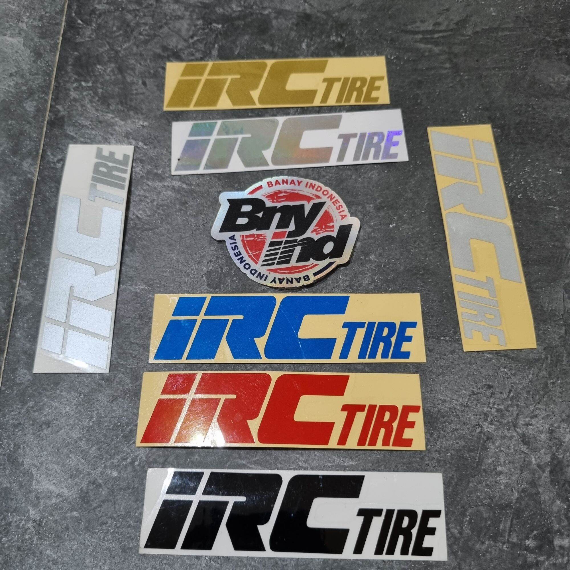 STICKER STIKER IRC TIRE CUTTING | Lazada Indonesia