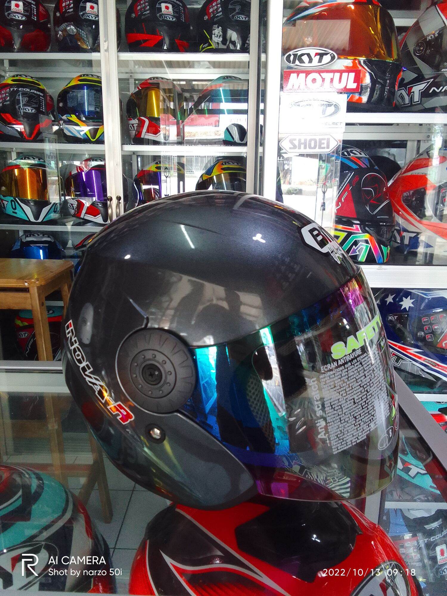 Helm Half Face BMC INNOVA SOLID ALL GREY | Lazada Indonesia