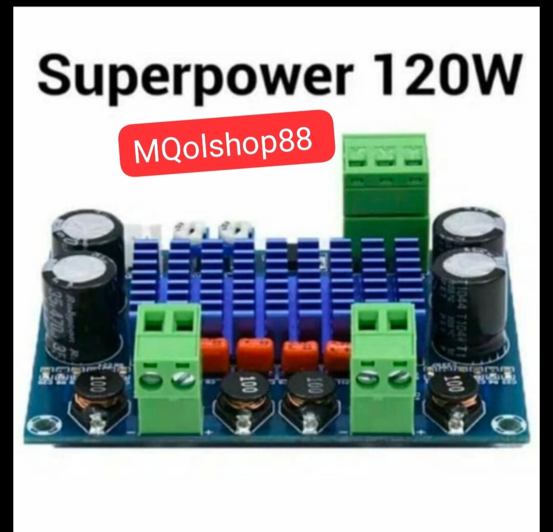 Power amplifier super power 2x120watt TPA 3116D2 (M572) | Lazada Indonesia